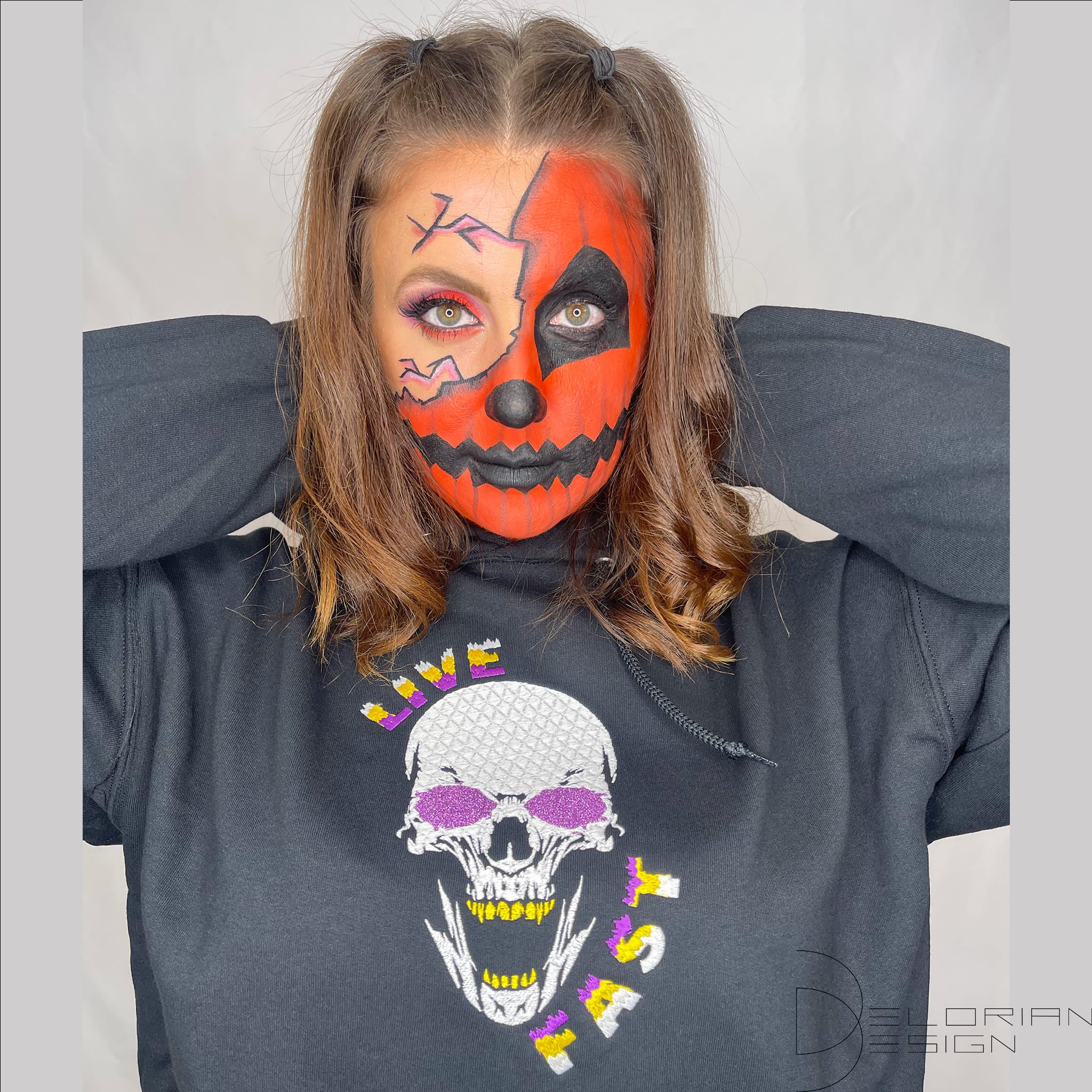 LIVE FAST SKULL – Delorian Design