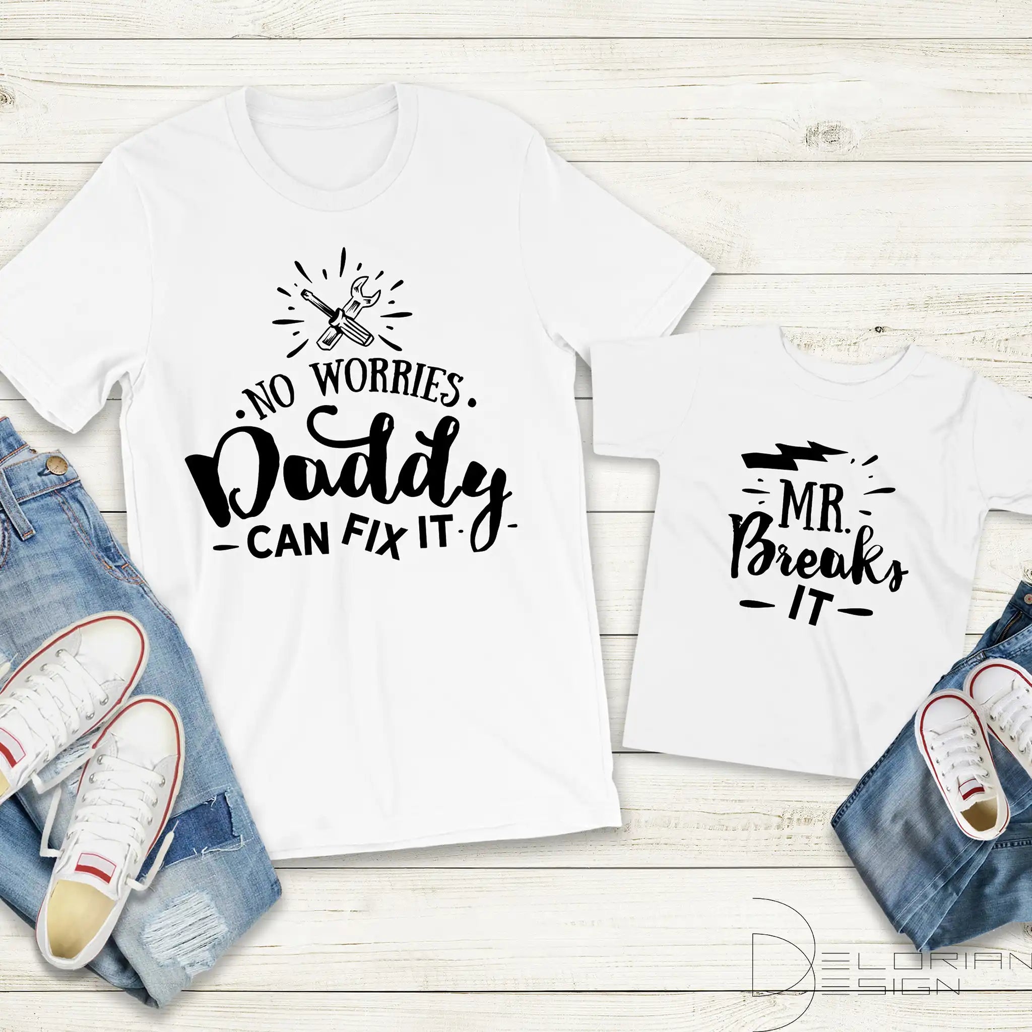 Daddy can fix it – Delorian Design